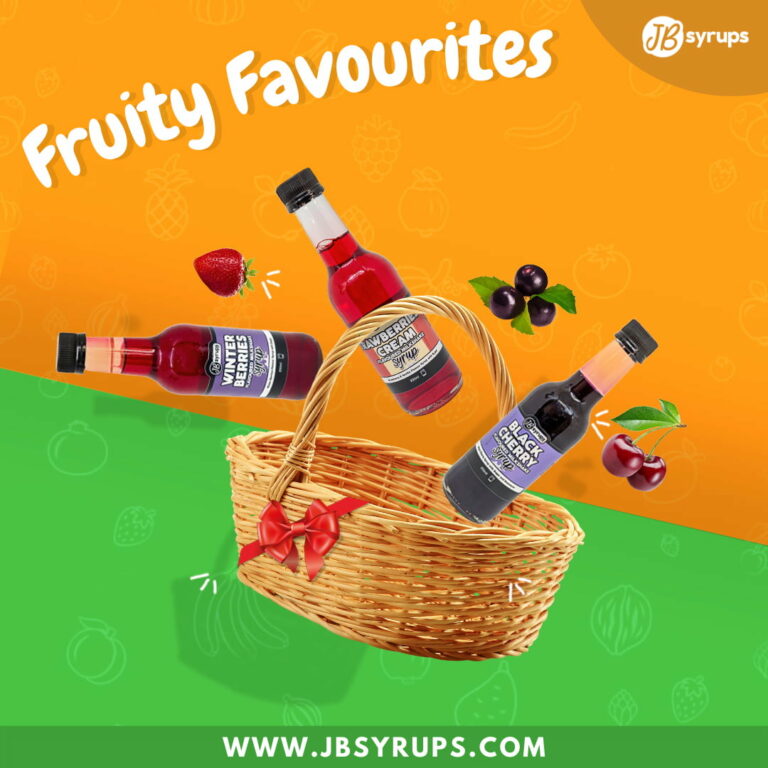 Fruity Flavours Syrup Bundle - 3 X Samples!