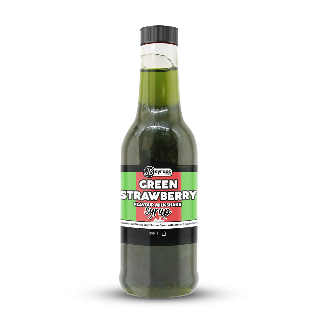 Green Strawberry Flavour Milkshake Syrup Flavoured Milkshake Syrup | JB ...