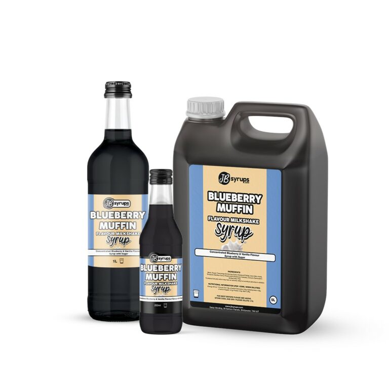 Quick Buy JB Syrups | UK's Best Flavoured Milkshake Syrup